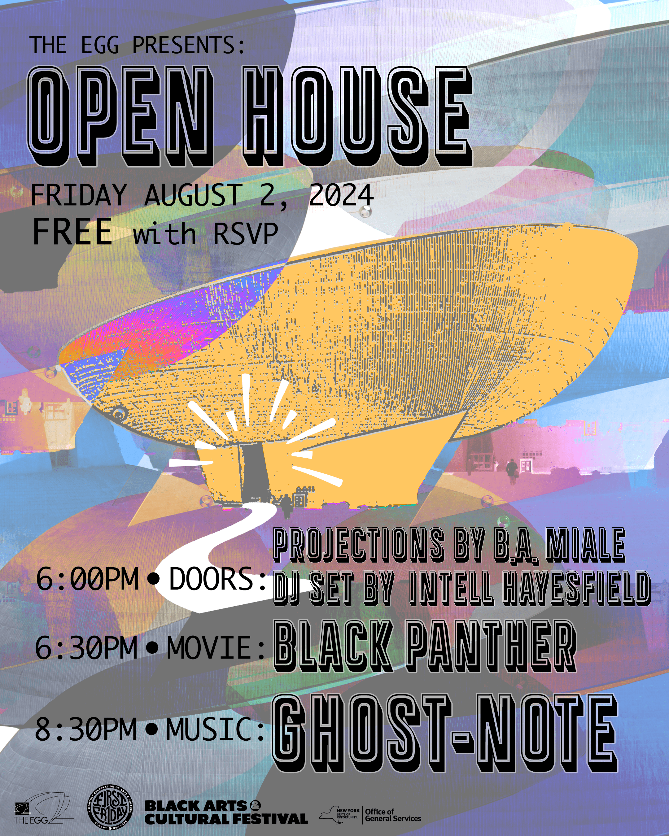 The Egg Presents: OPEN House (ft. Ghost-Note & a Screening of Black ...